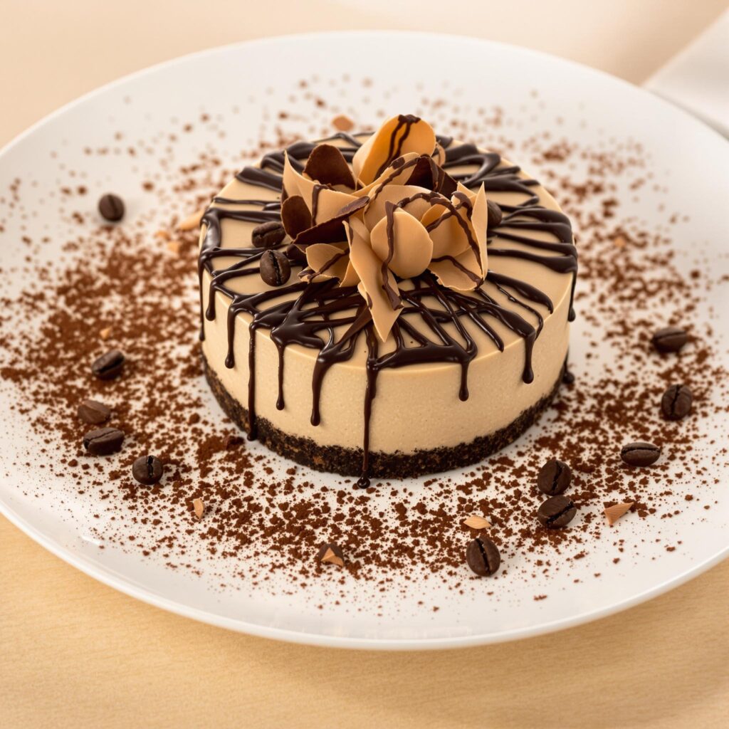 Frozen Mocha Cheesecake: Indulge in Heavenly Delight! - bakingsecret.com