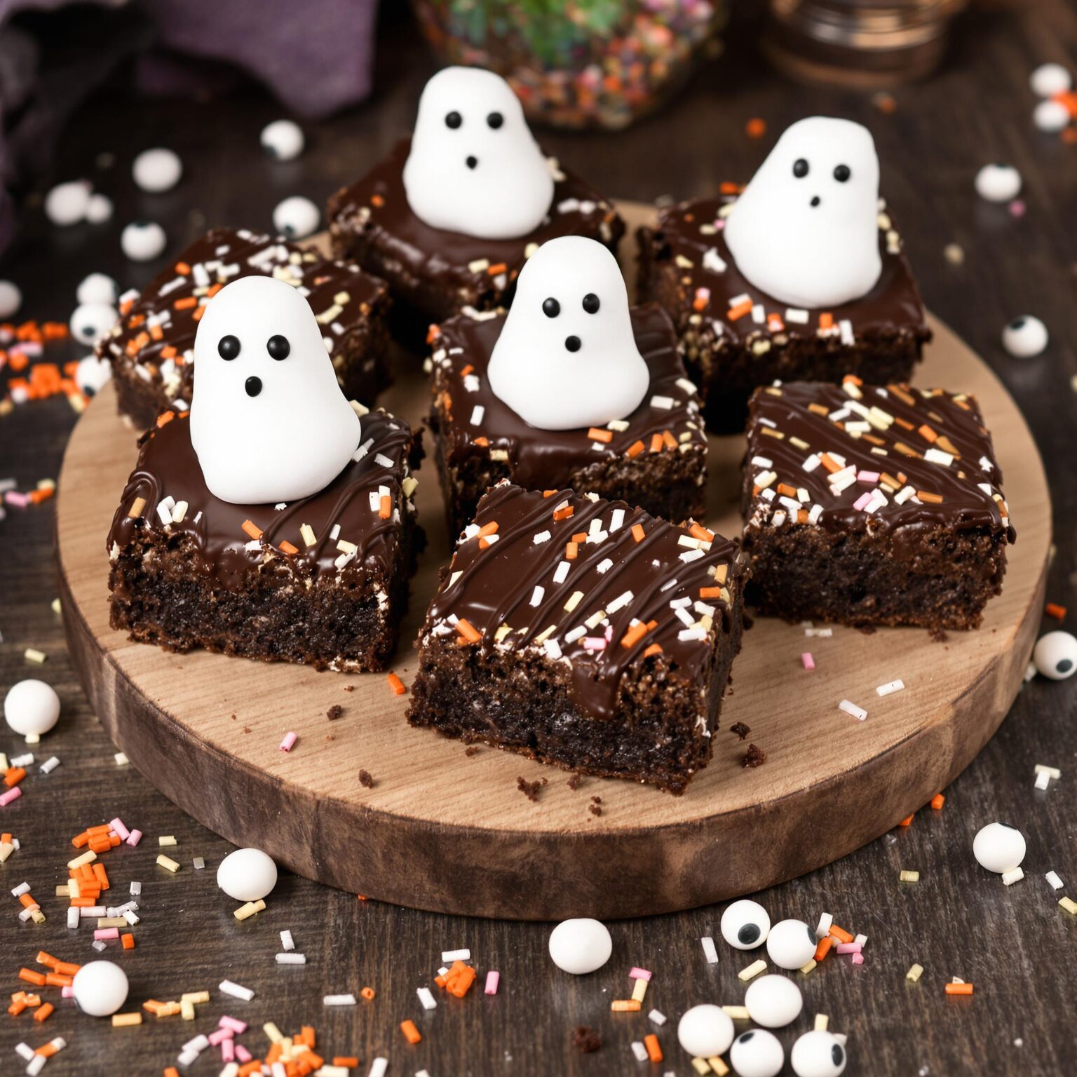 Halloween Ghost Brownies: Spooktacular Treats for All! - bakingsecret.com