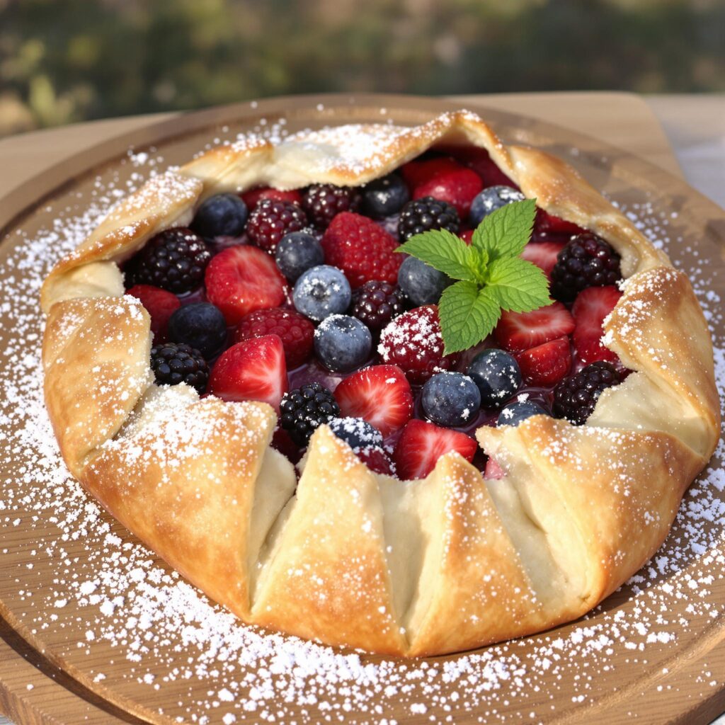 Mixed Berry Galette: Delightful Berry Dessert Recipe! - bakingsecret.com