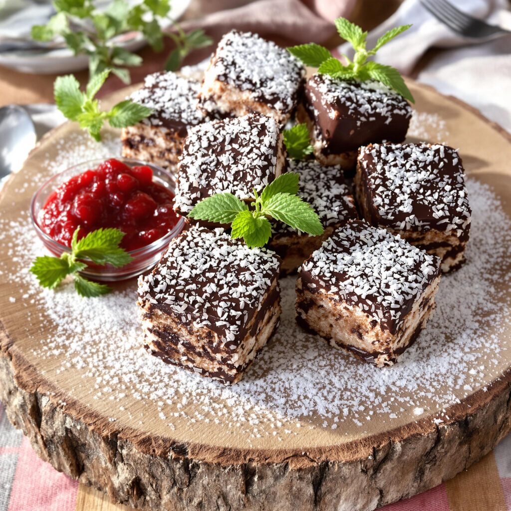 Australian Lamingtons: Irresistible Coconut Delight! - bakingsecret.com